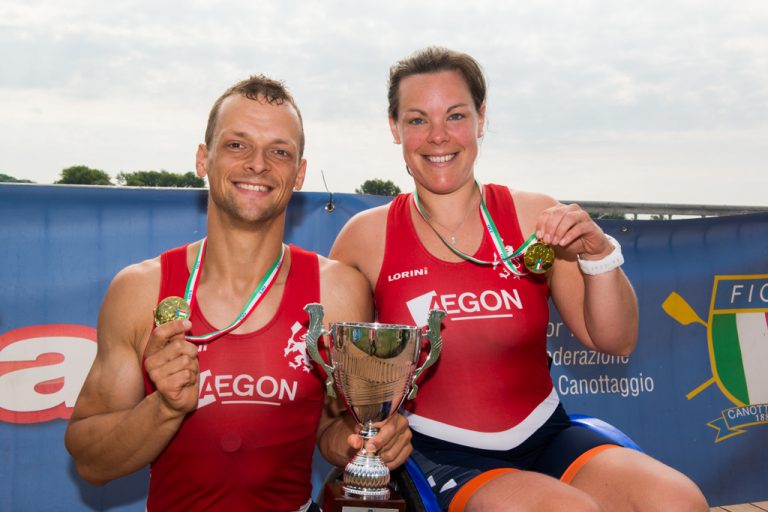 GOUD, GOUD en ZILVER voor para-roeiers | Roeien.nl