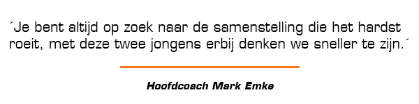 Simon van Dorp en Maarten Hurkmans geselecteerd voor de Holland Acht ...