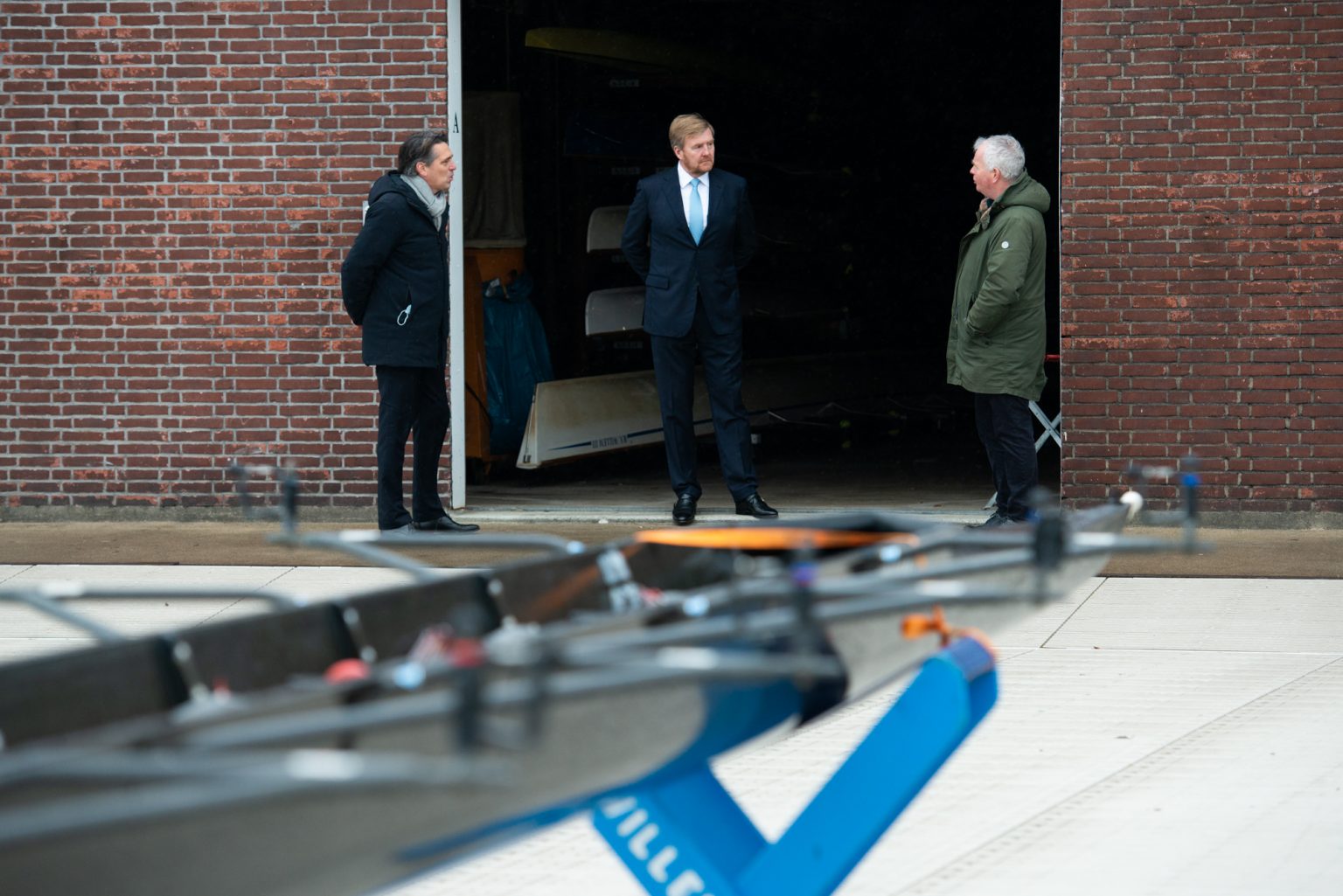 Koning bezoekt roeivereniging Willem III | Roeien.nl