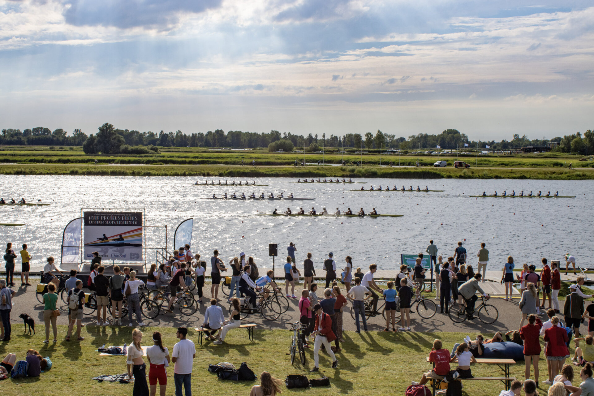 Het bestuur van de NSRF (Nederlandse Studenten Roeifederatie) | Roeien.nl