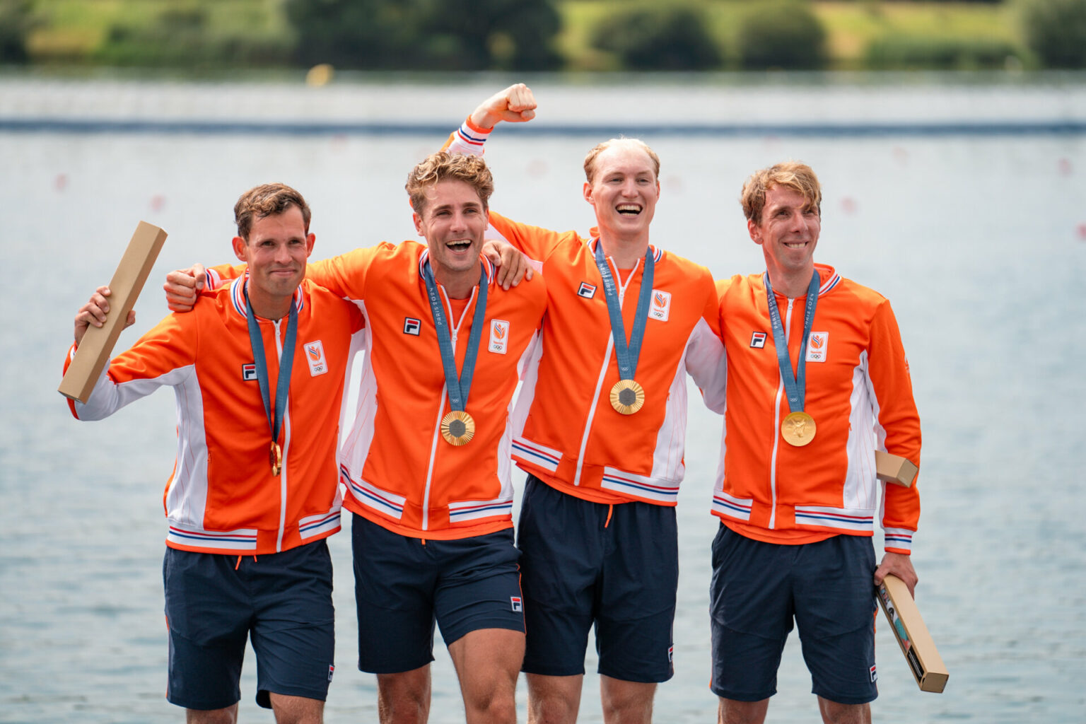 Nederland domineert Olympisch roei-toernooi met vier keer goud, drie ...