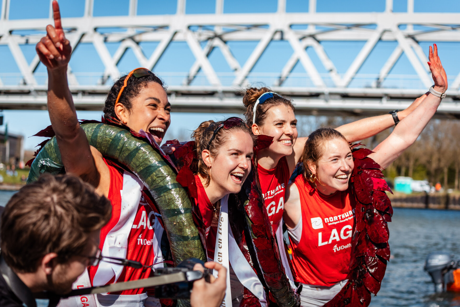 Skøll en Laga winnen de 141ste Varsity | Roeien.nl