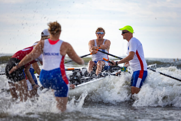 Nederlandse coastal top schittert op het NK Beach Sprint | Roeien.nl